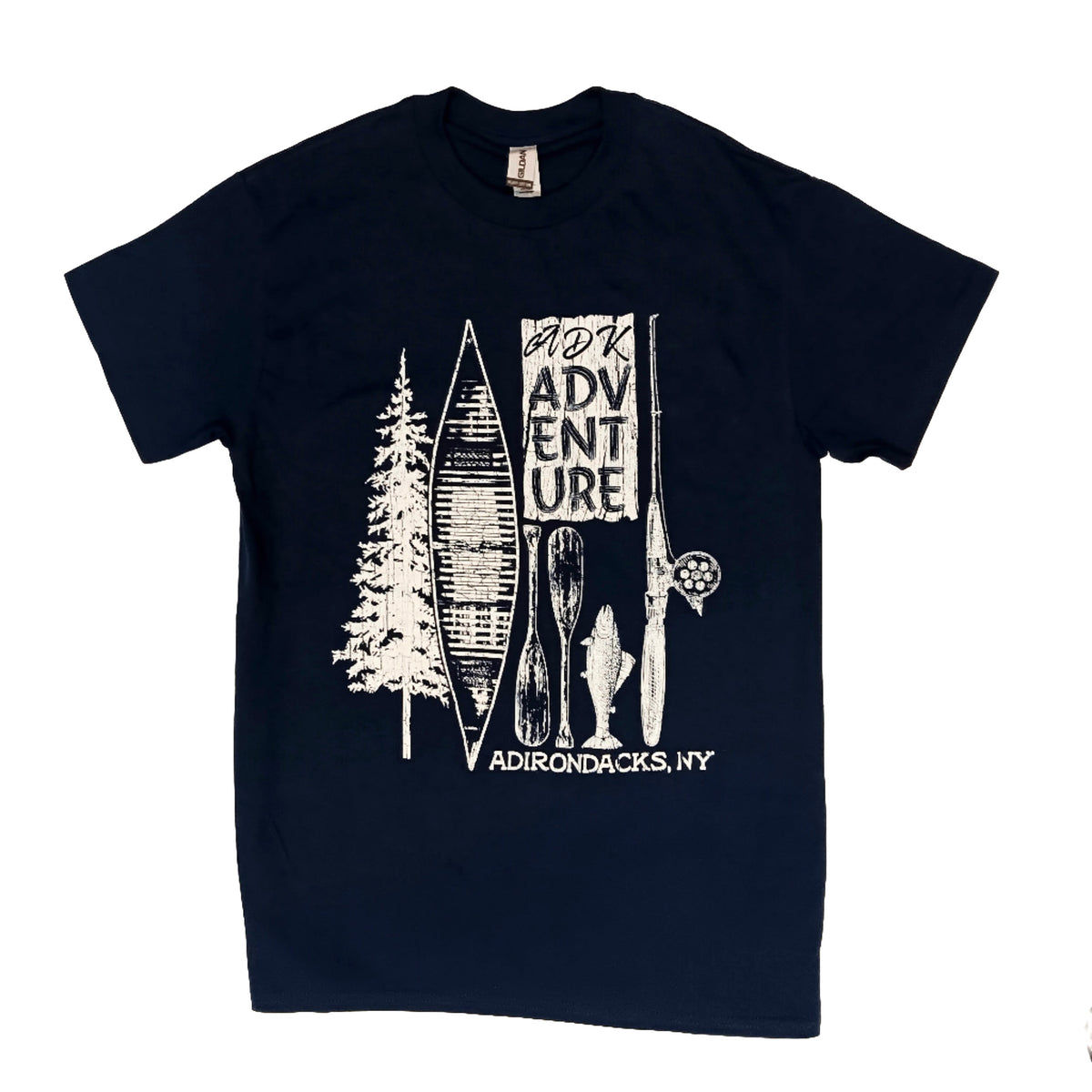 'ADK Adventure' Tee (Navy) – The ADKX Store